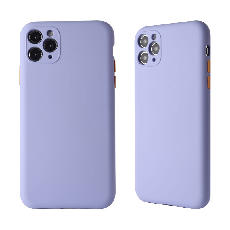 Anti-scratch 2.5mm microfiber TPU protective shell with colored buttons ...