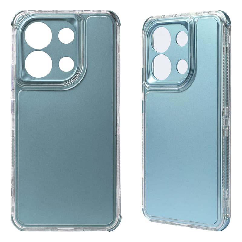 New 3 in 1 Tpu Mobile Phone Case with Transparent Frame Filled with Oil ...