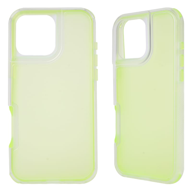 Somostel Clear 2-In-1 Tpu+Pc Rubber Oil Cover For Ip16/Ip16 Pro/Ip16 ...